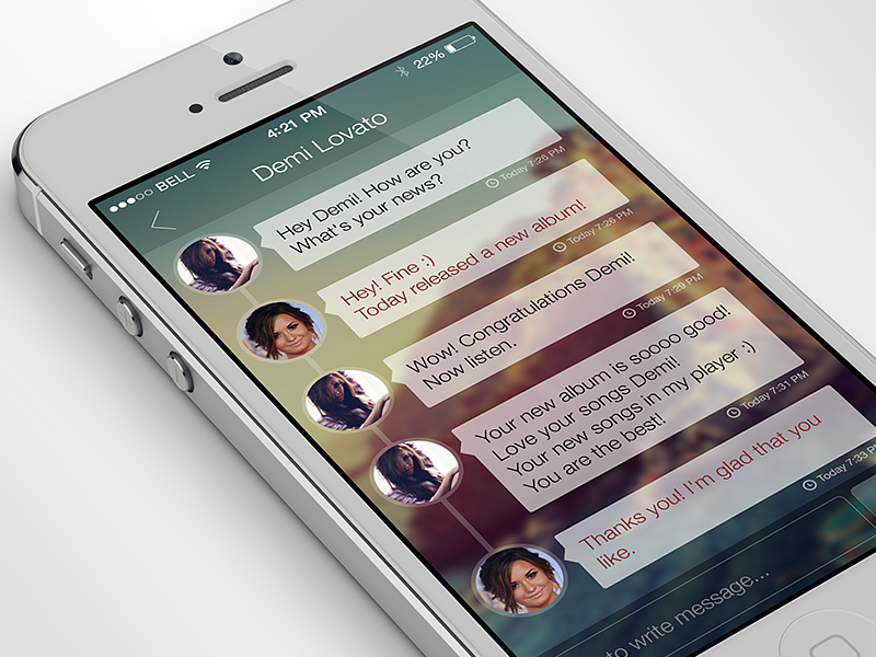10 Inspiring Mobile App Interfaces - Web Development & Technology Resources